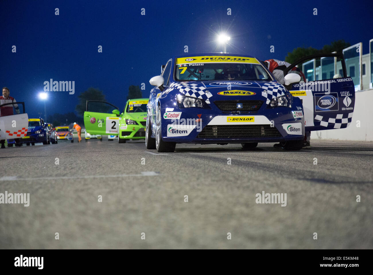 MISANO ADRIATICO, Rimini, ITALY - May 10: A Seat Ibiza Cupra the ...