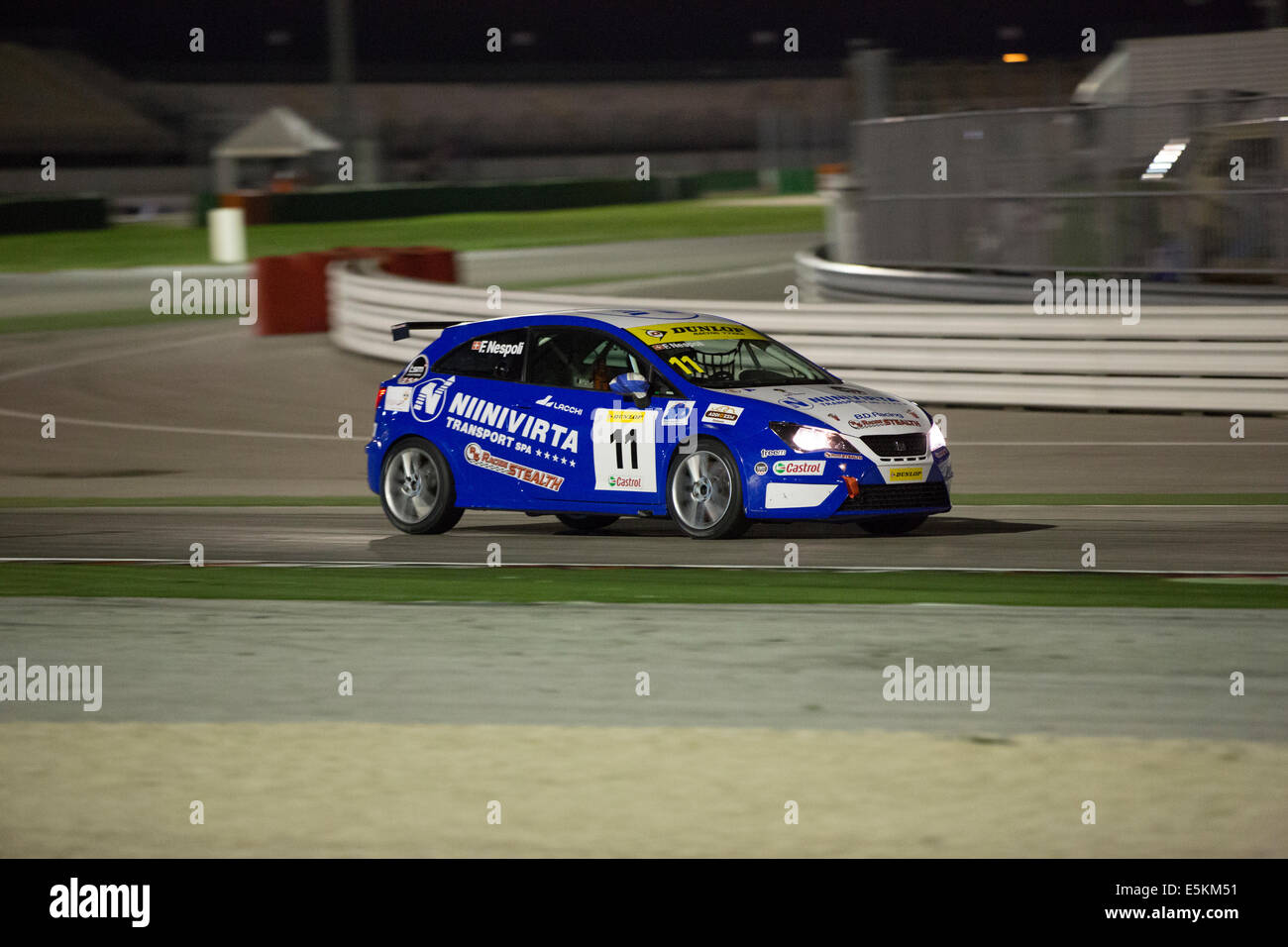 MISANO ADRIATICO, Rimini, ITALY - May 10: A Seat Ibiza Cupra, DRIVEN BY ...
