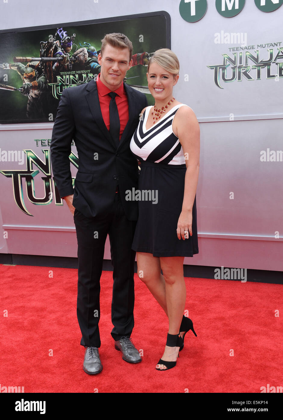 Los Angeles, California, USA. 3rd Aug, 2014. Alan Ritchson attending ...
