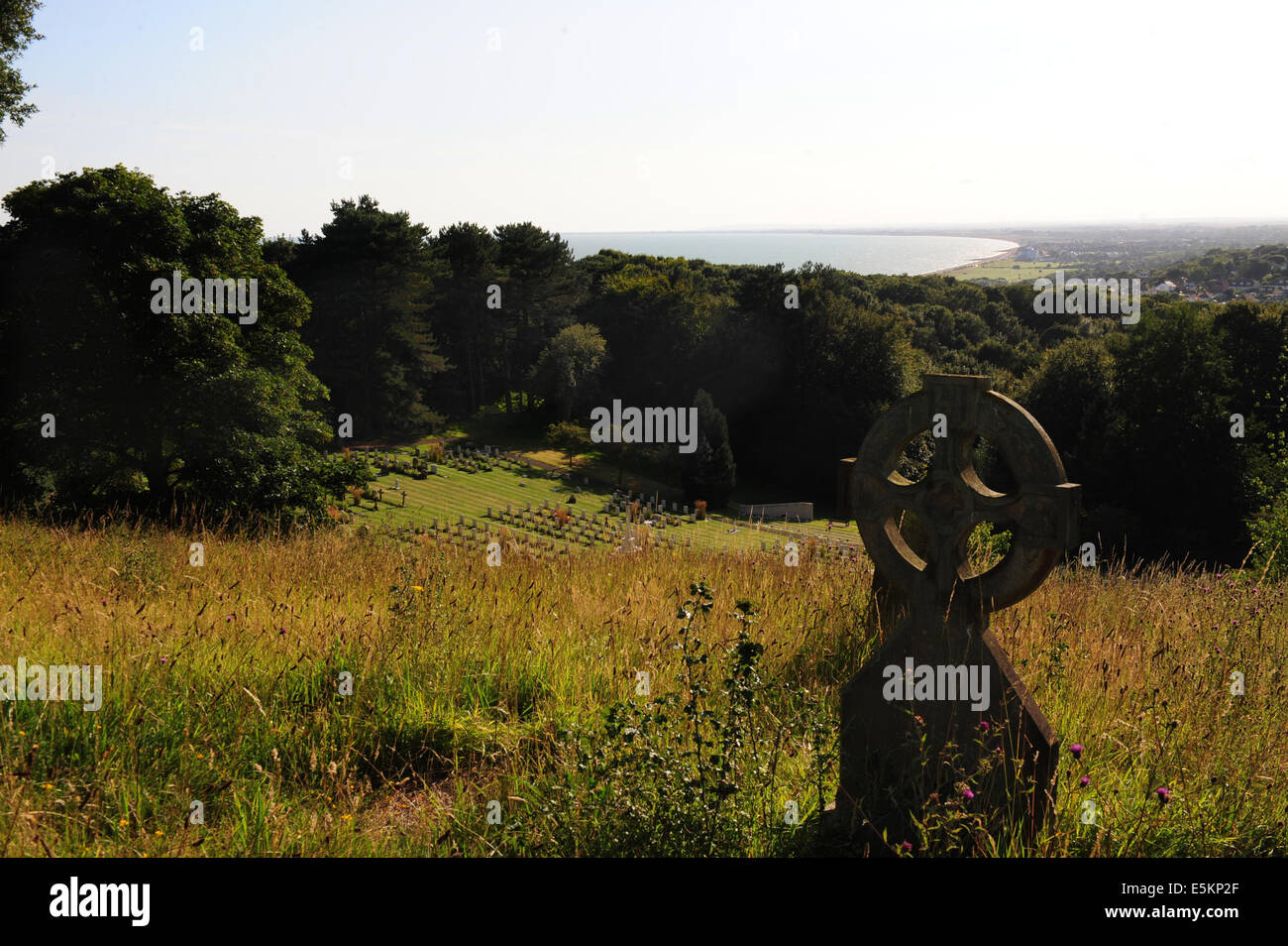 Shornecliff Military Cemetery in Folkestone, Kent. The cemetery was ...