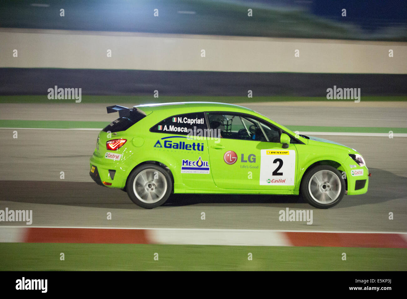 MISANO ADRIATICO, Rimini, ITALY - May 10: A Seat Ibiza Cupra, DRIVEN BY ...