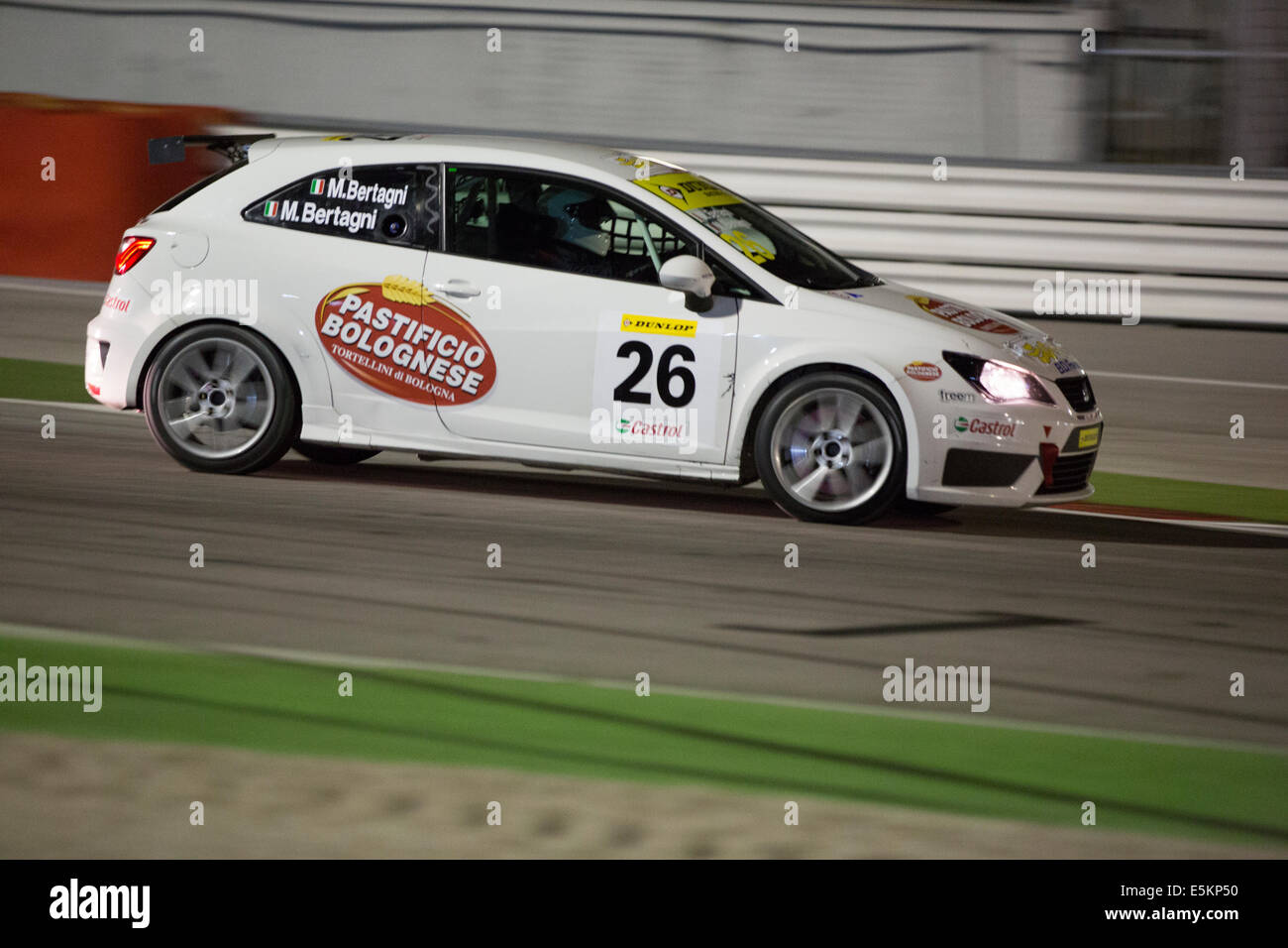 MISANO ADRIATICO, Rimini, ITALY - May 10: A Seat Ibiza Cupra, DRIVEN BY ...