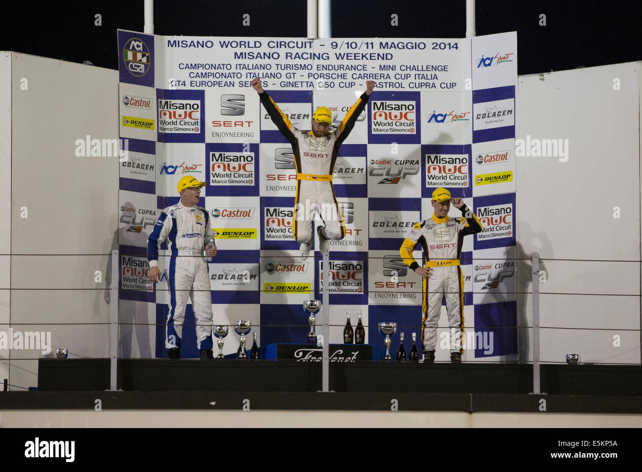 MISANO ADRIATICO, Rimini, ITALY - May 10: A Seat Ibiza Cupra the ...