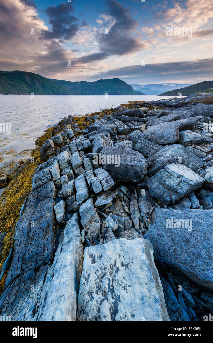 Newfoundland rock ocean dramatic sky hi-res stock photography and ...