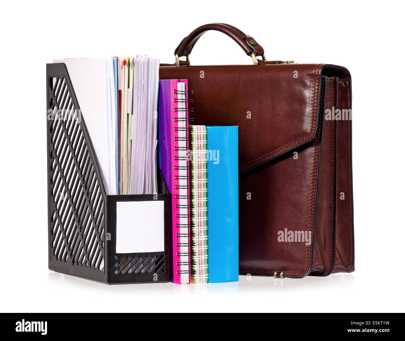 Leather suitcase cutout hi-res stock photography and images - Alamy