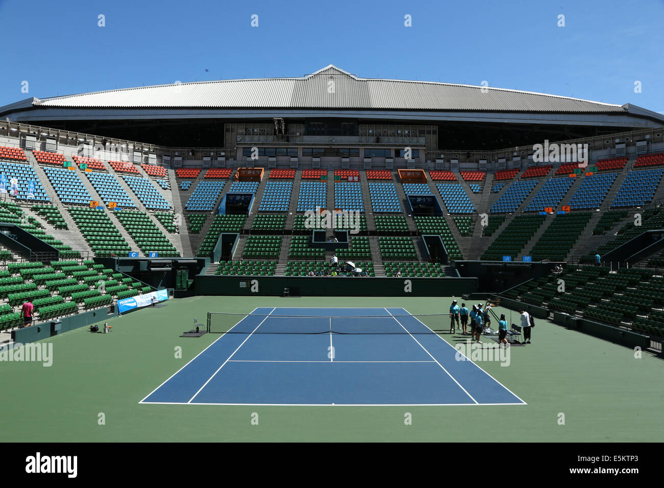 Ariake Coliseum, Tokyo, Japan. 3rd Aug, 2014. General view, AUGUST 3 ...