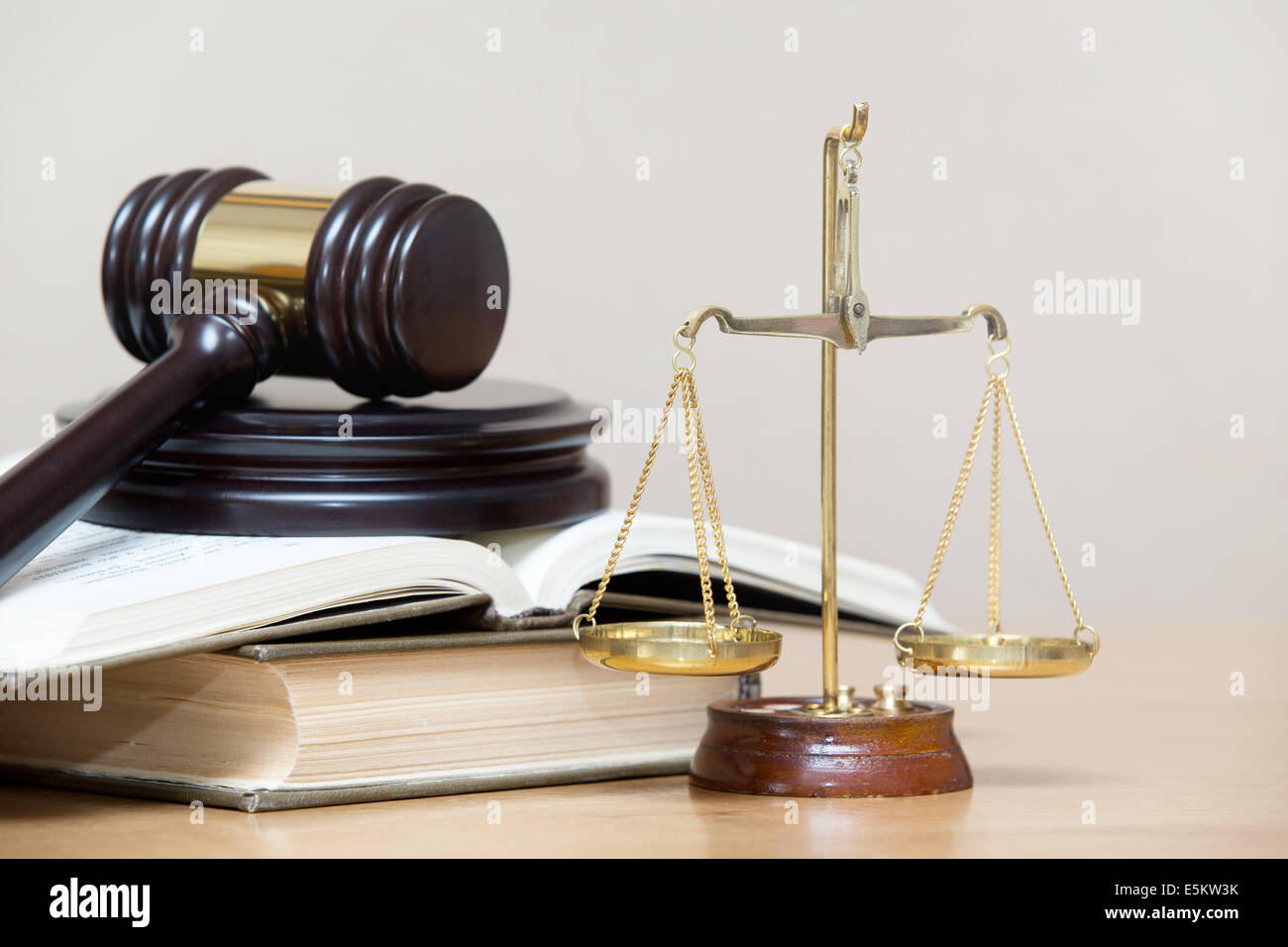 Brown wooden gavel on hi-res stock photography and images - Alamy