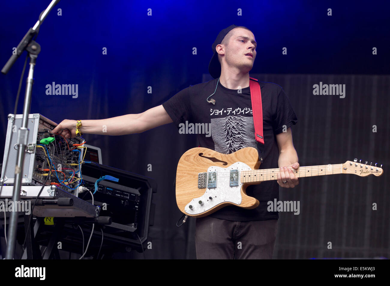 Chicago, Illinois, USA. 3rd Aug, 2014. ANDRE ALLEN ANJOS of the band ...