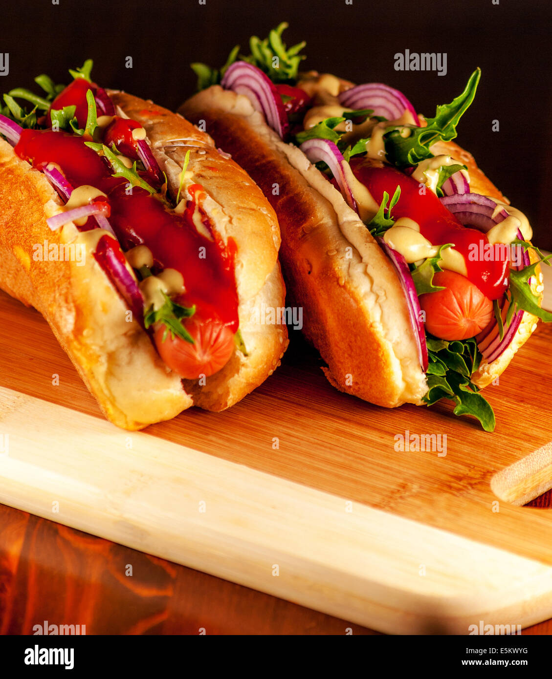 Fresh hot dog hi-res stock photography and images - Alamy