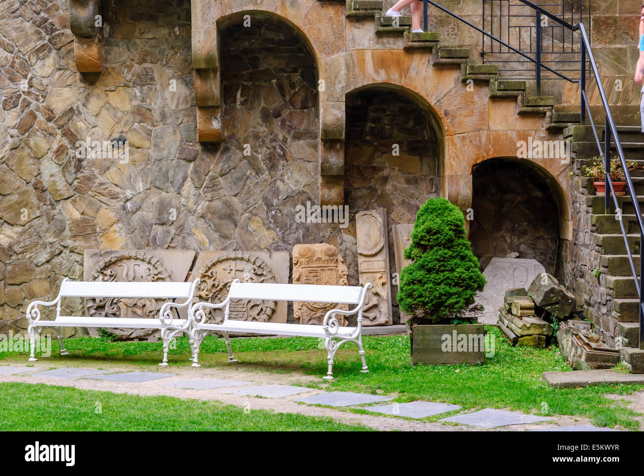 Historic castle Sternberk (Sternberg) from 13.century Stock Photo - Alamy