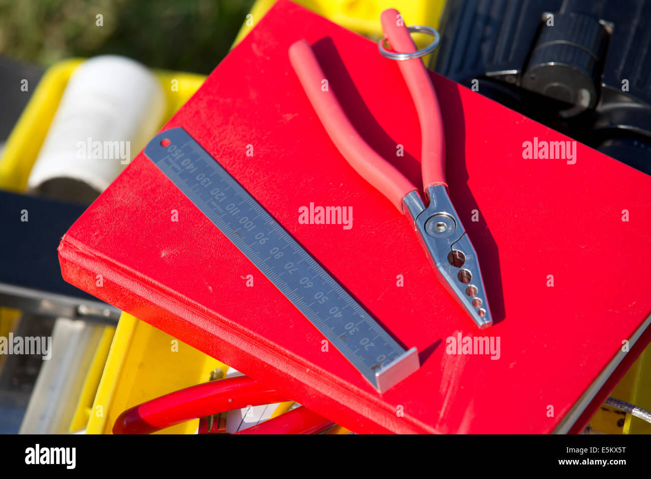 Bird Ringing; Equipment; Cornwall; UK Stock Photo - Alamy