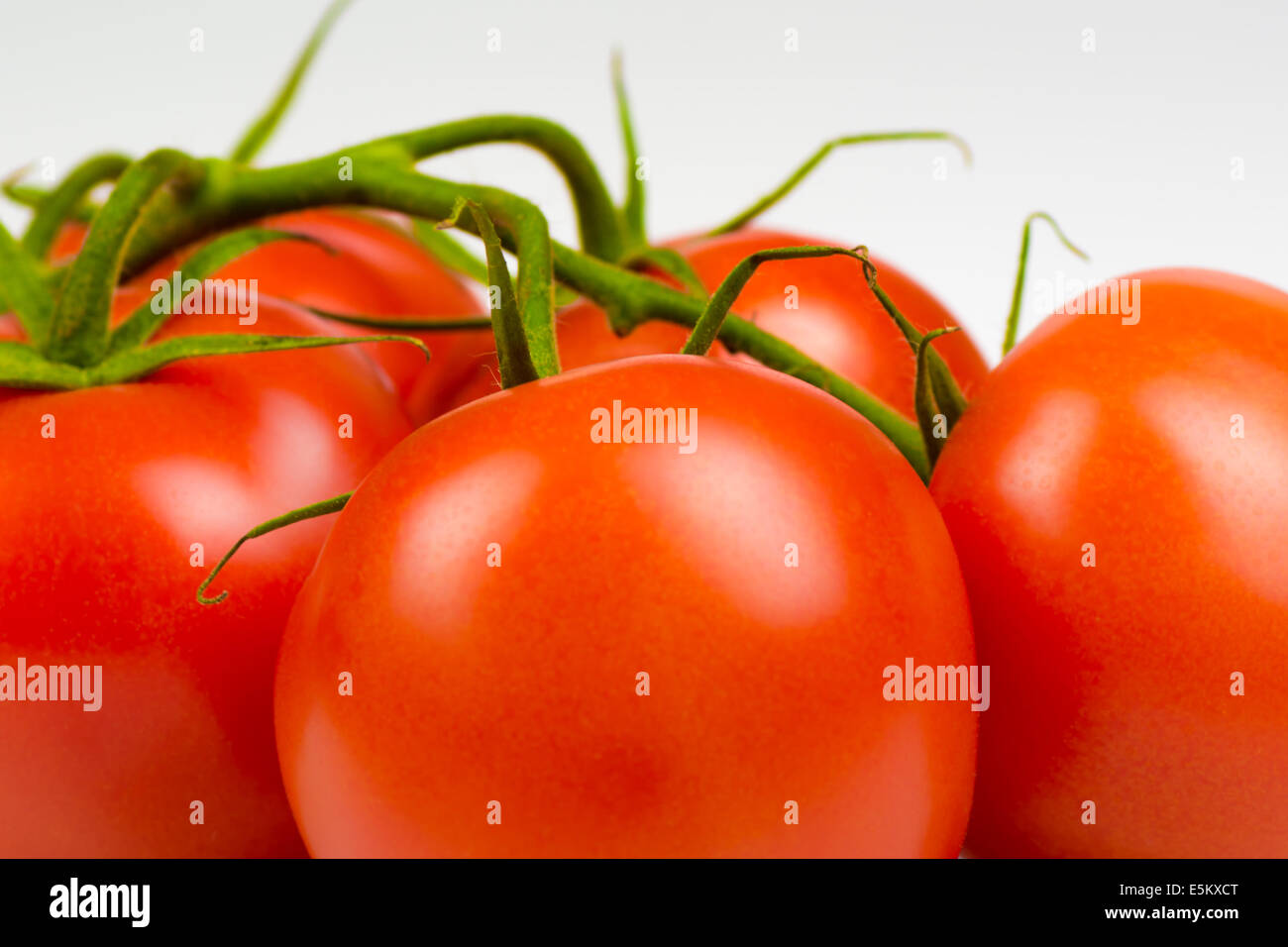 Bunch of ripe fresh red tomatoes Stock Photo - Alamy