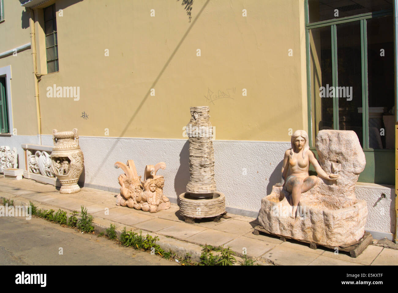 Greece museum sculptures athens hi-res stock photography and images - Alamy