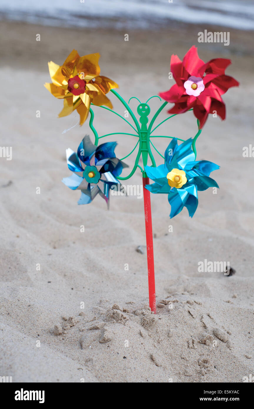 Color pinwheel rotating blowing wind hi-res stock photography and ...