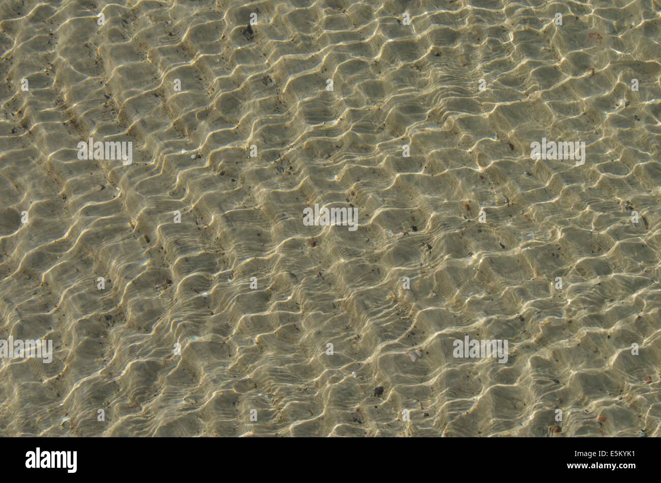 bottom of sea with sand Stock Photo - Alamy