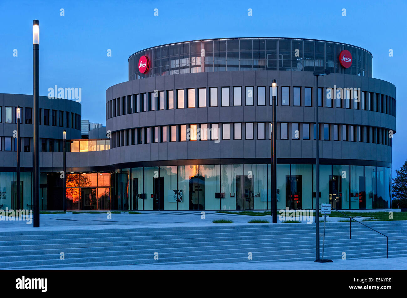 Office building of the Leica Camera AG, Leitz Park, Wetzlar, Hesse ...