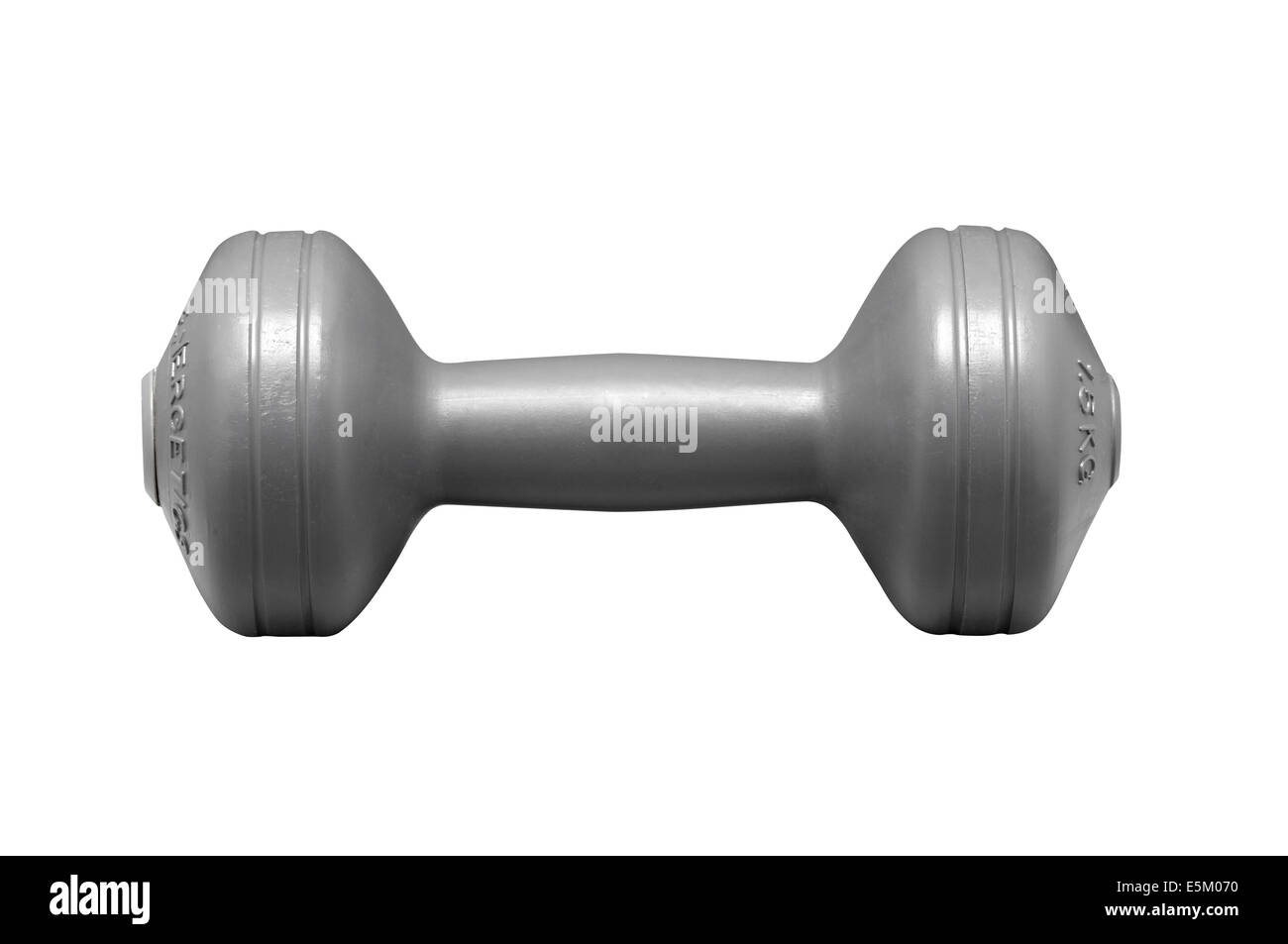 Dumbbell cutout Black and White Stock Photos & Images - Alamy