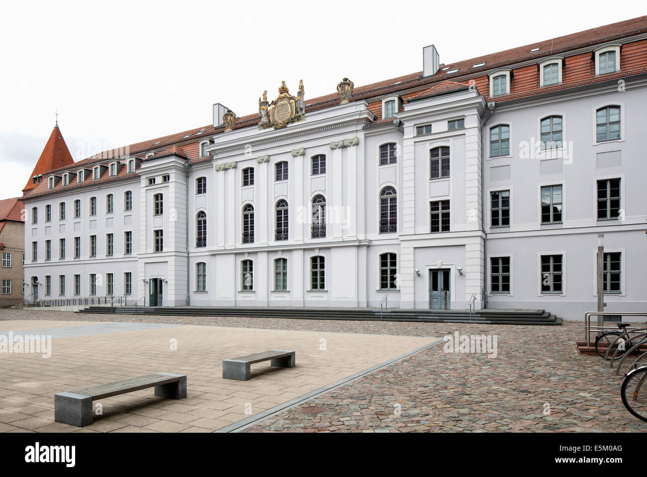 Main building of the University of Greifswald, Hanseatic City of ...