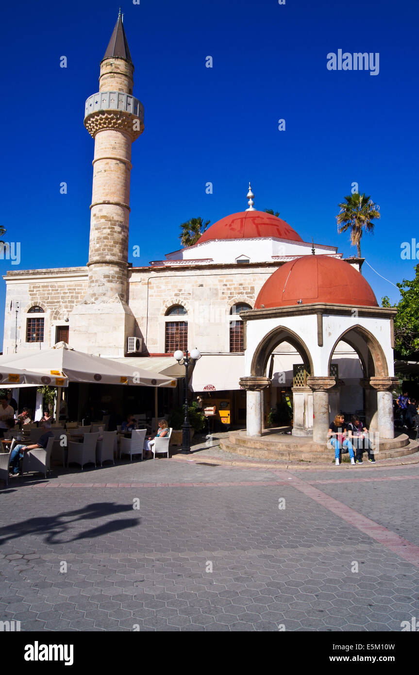 Ibrahim Defterdar mosque, Eleftherias Square, Kos Town, Kos, Greece ...