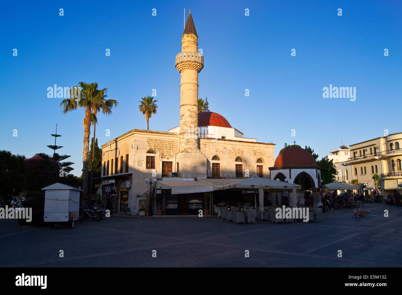 Ibrahim Defterdar mosque, Eleftherias Square, Kos Town, Kos, Greece ...