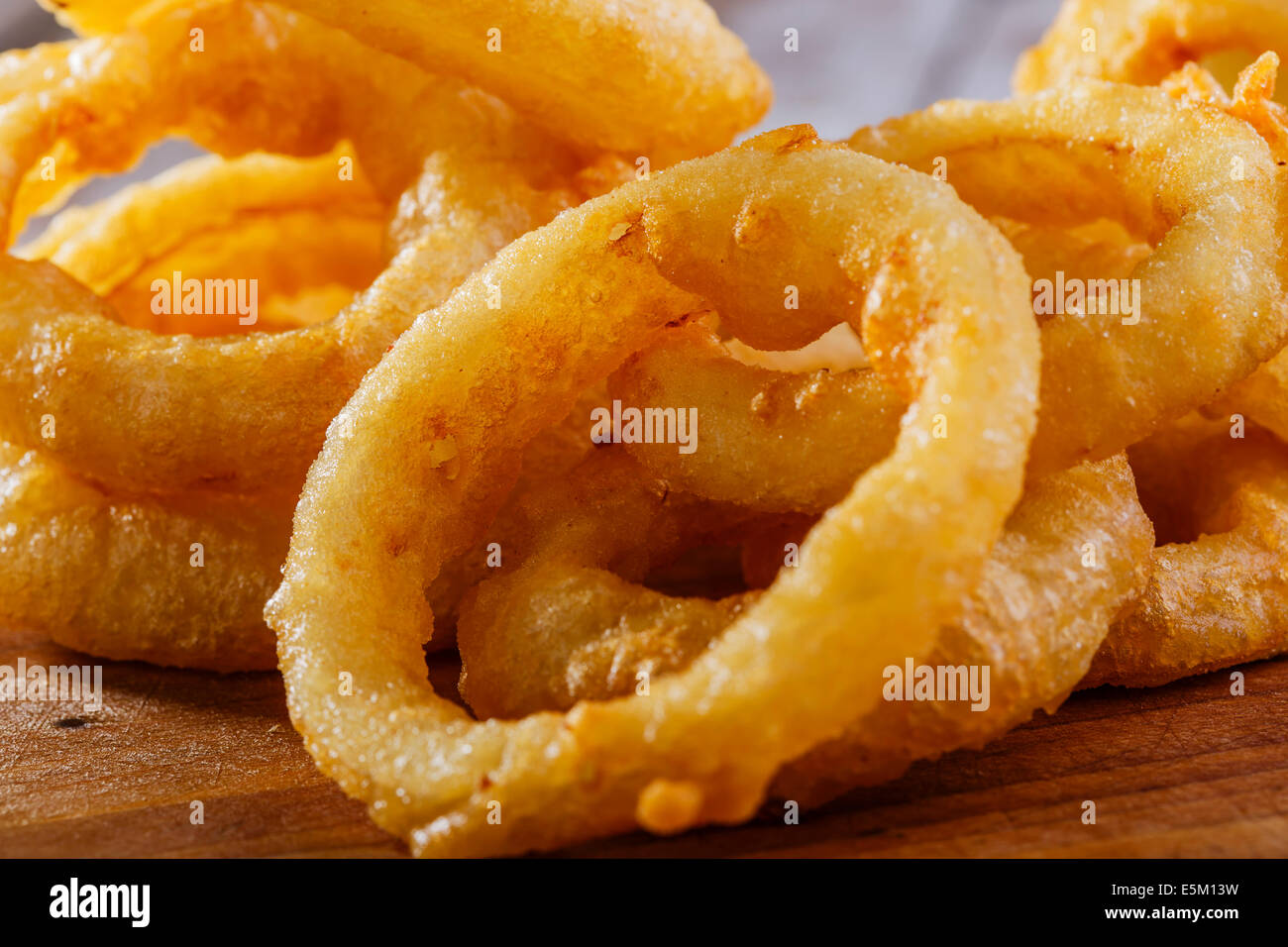 fried onion rings Stock Photo - Alamy
