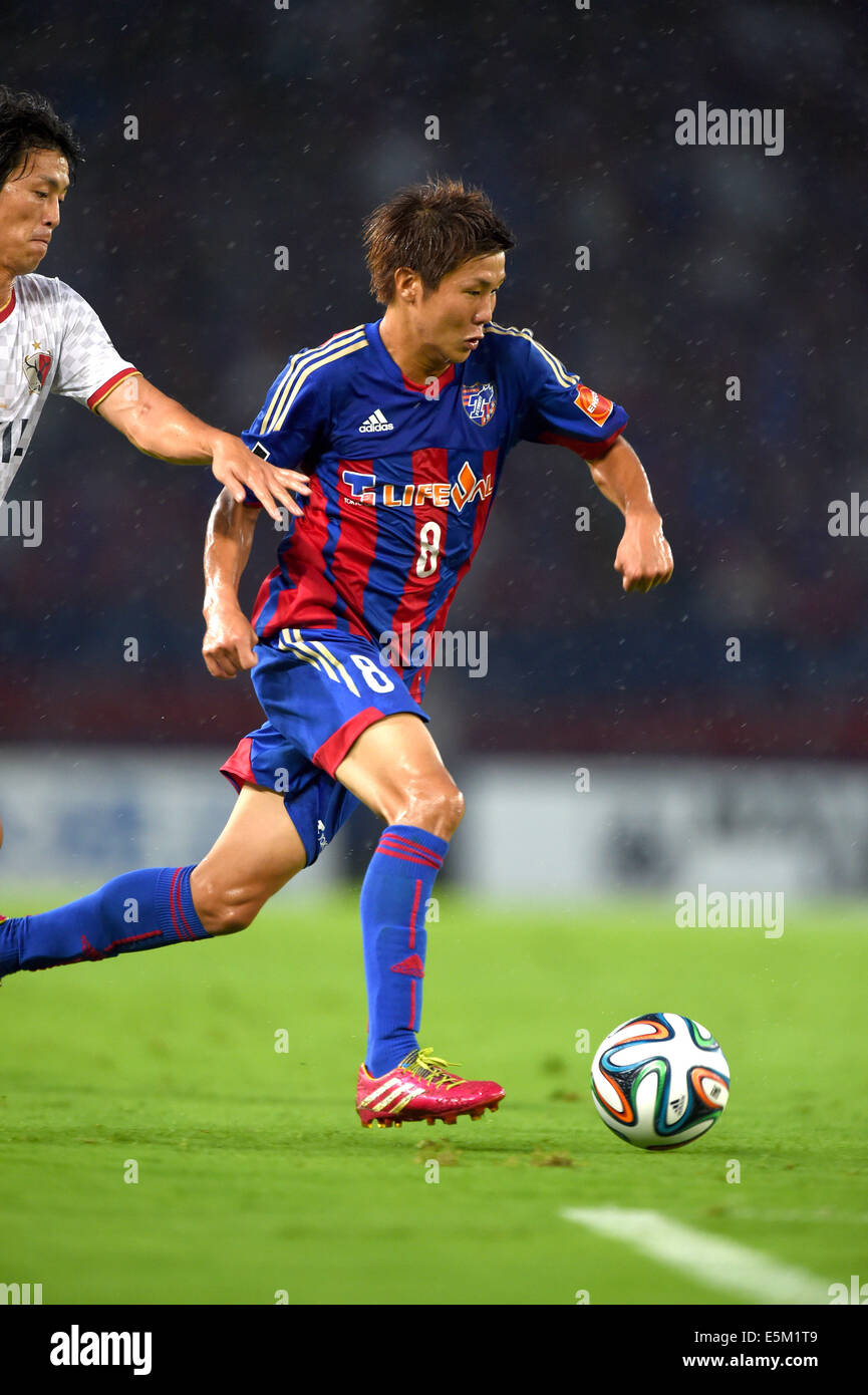 Tokyo, Japan. 19th July, 2014. Hirotaka Mita (FC Tokyo) Football/Soccer ...