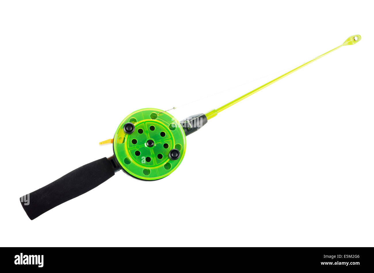 Fishing rod white background hi-res stock photography and images - Alamy