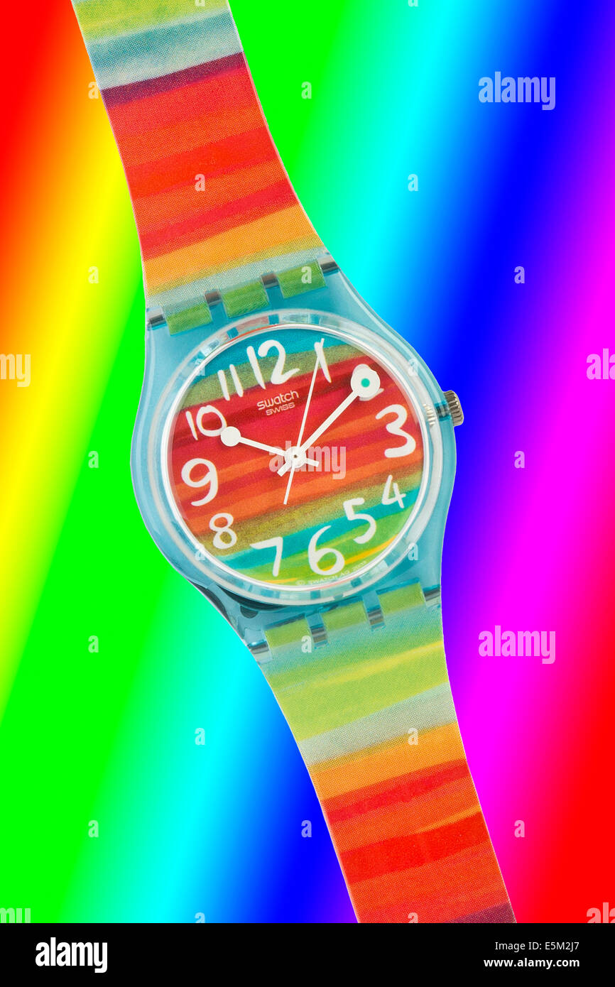 Plastic watch wrist Cut Out Stock Images & Pictures - Alamy