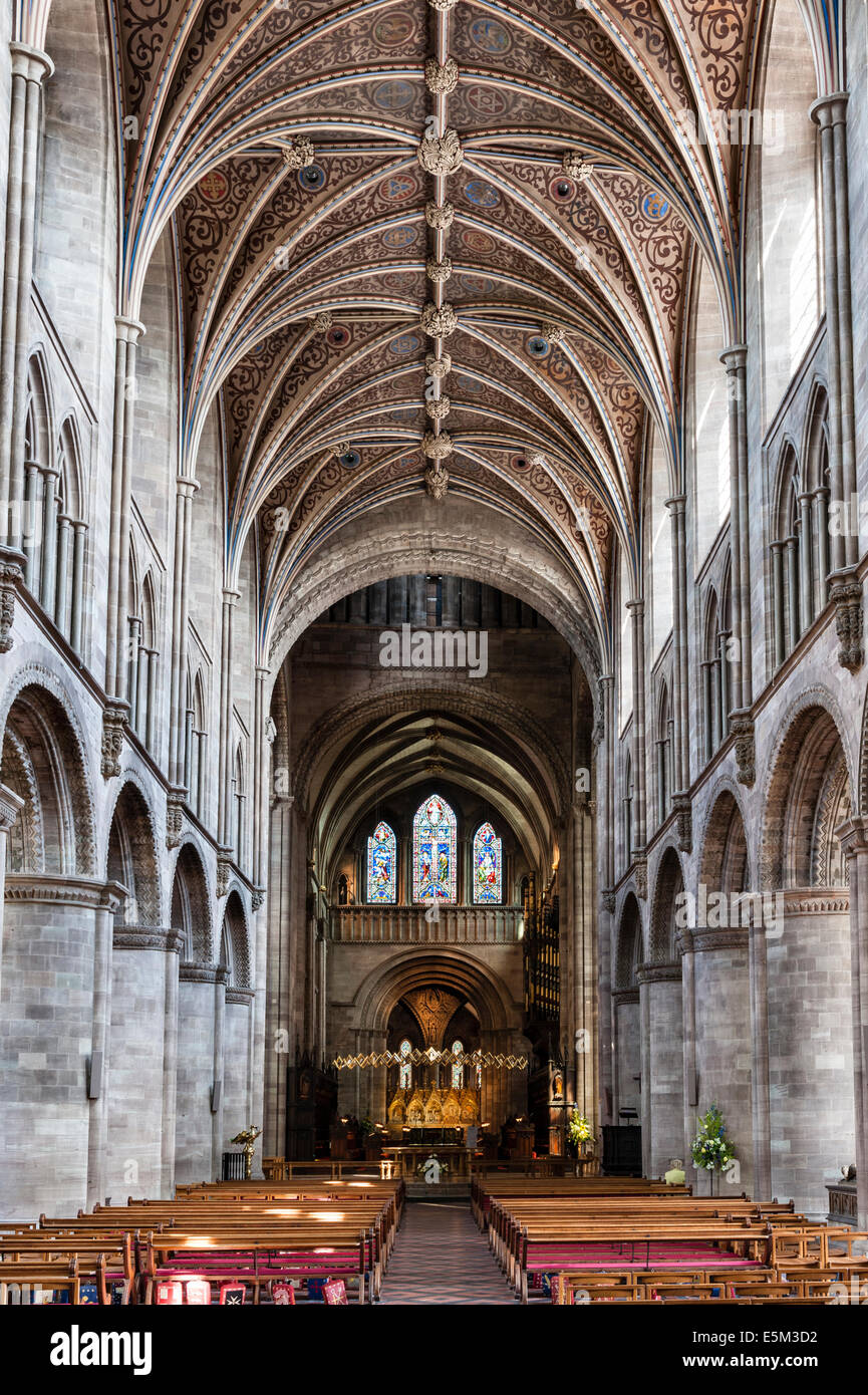 Interior view of nave and altar hi-res stock photography and images - Alamy