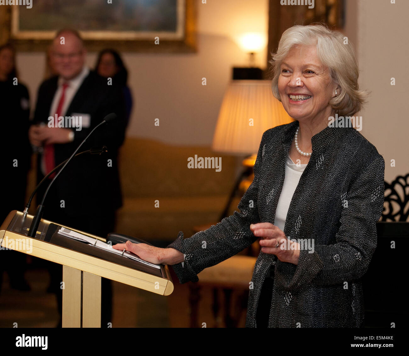 Mrs Elizabeth Chernov, Governor of Victoria, Australia Stock Photo - Alamy