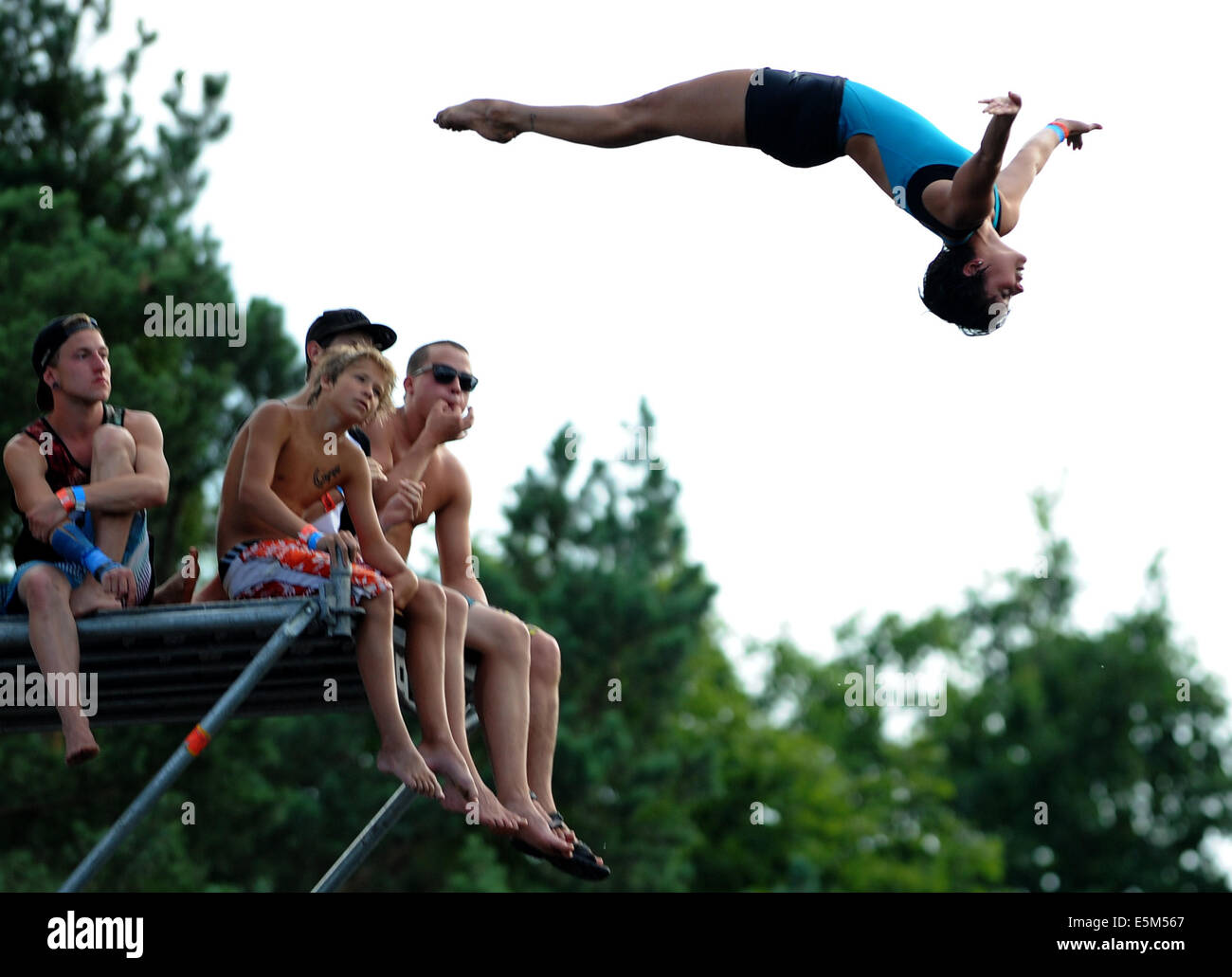 Anna Bader of Germany, Desperados High Jump 2014, Open Championship of ...
