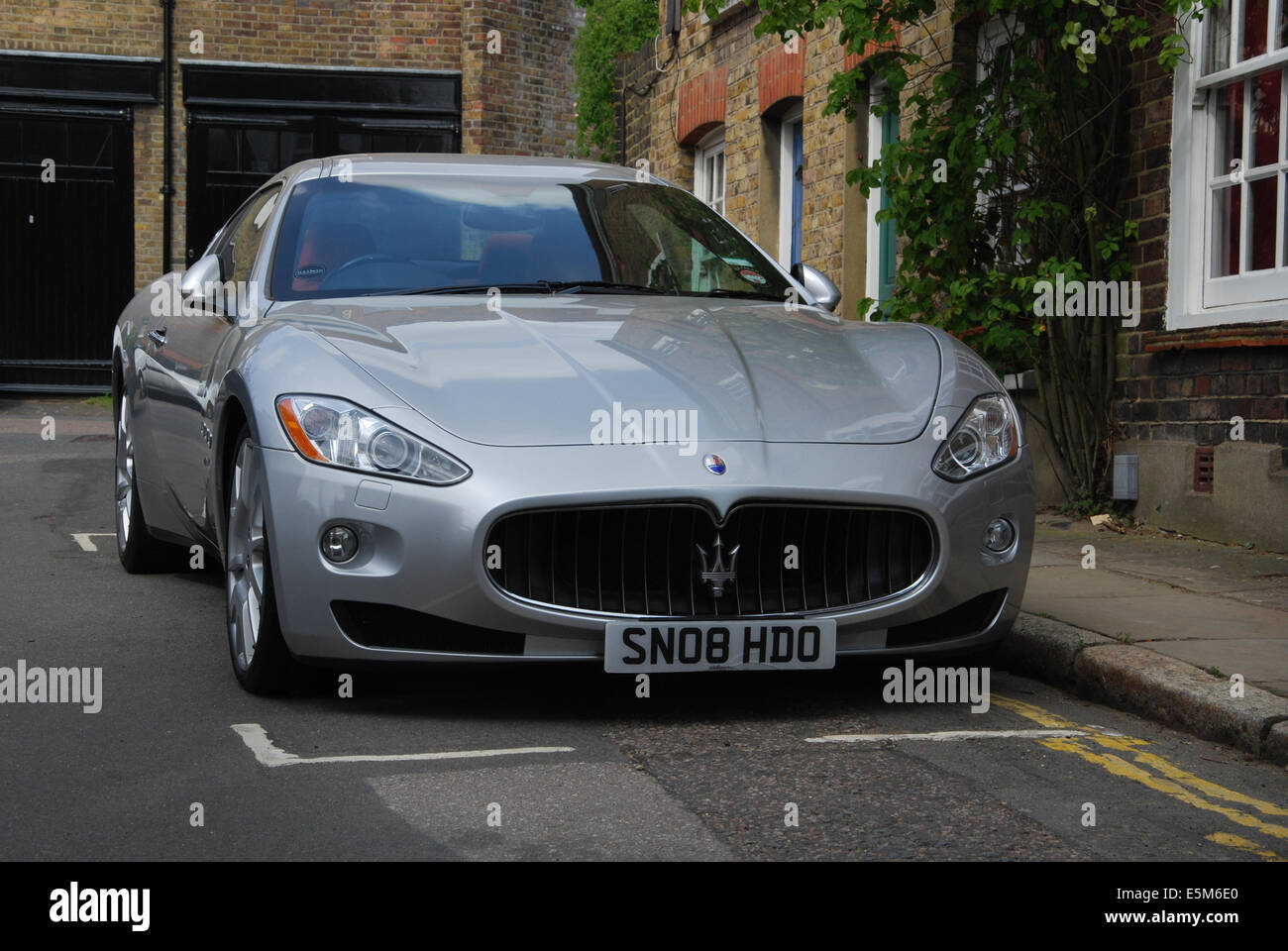 luxury Maserati Gran Turismo in London Hampstead, United Kingdom Stock ...