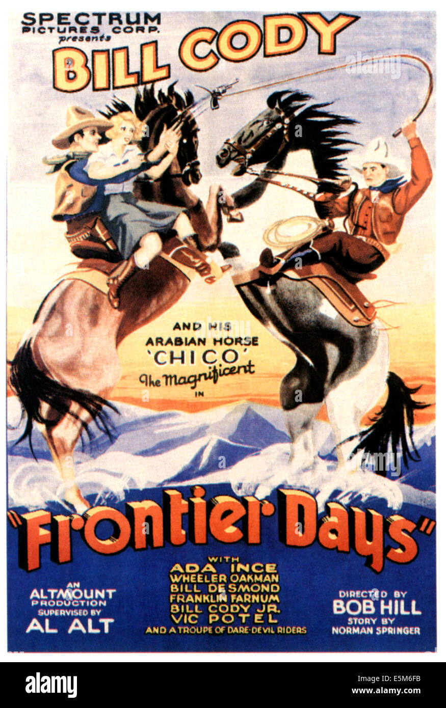 Bill cody actor hi-res stock photography and images - Alamy