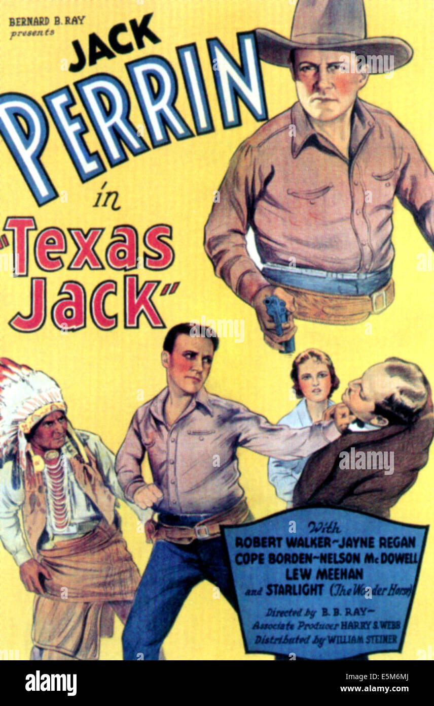 Texas jack poster hi-res stock photography and images - Alamy