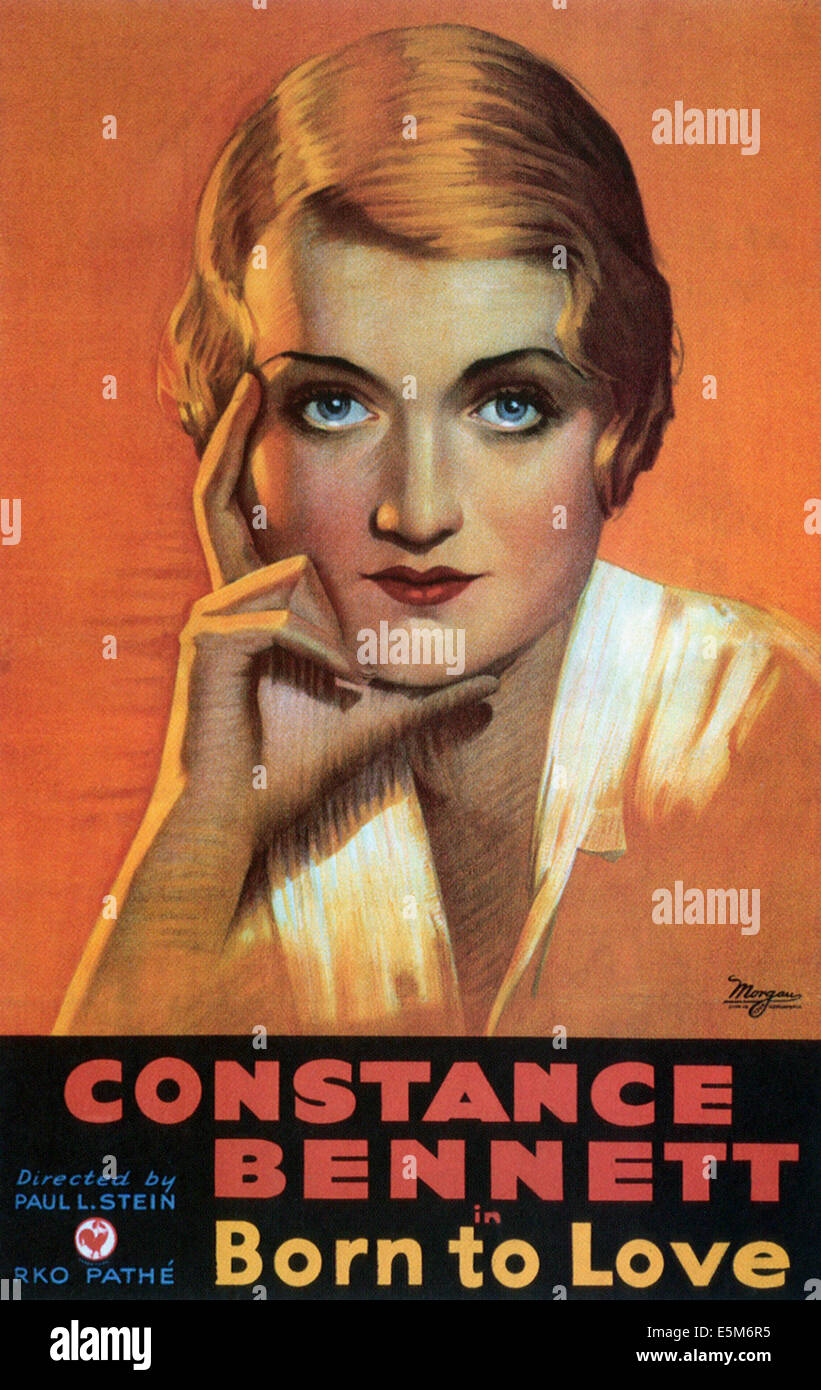 BORN TO LOVE, Constance Bennett, 1931 Stock Photo - Alamy