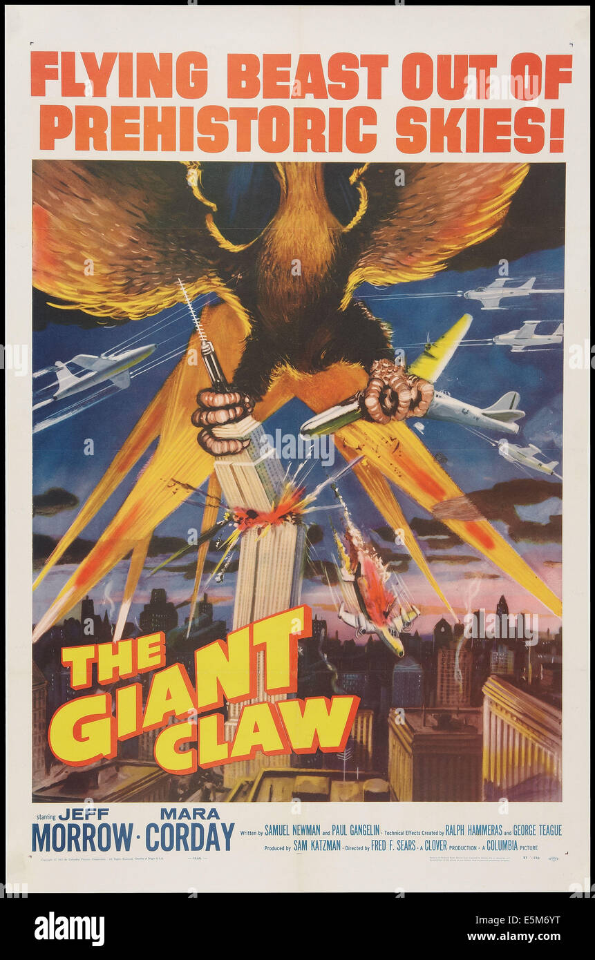 The giant claw movie hi-res stock photography and images - Alamy