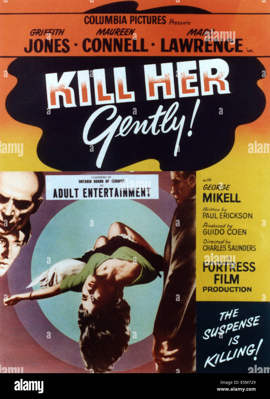 KILL HER GENTLY, 1957 Stock Photo - Alamy