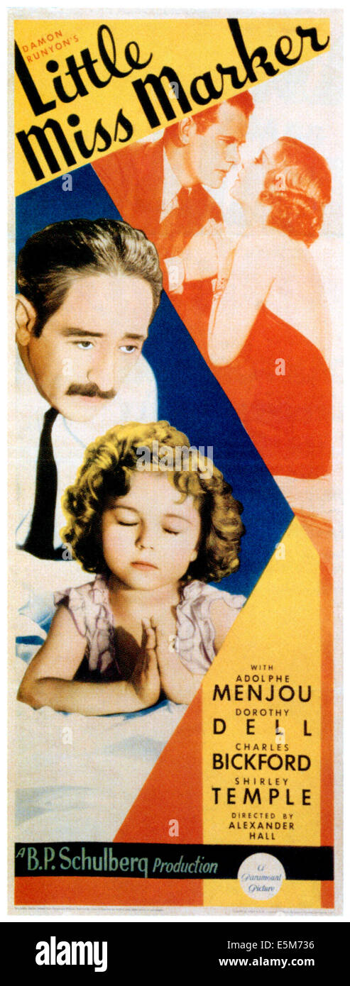 Little miss marker poster hi-res stock photography and images - Alamy