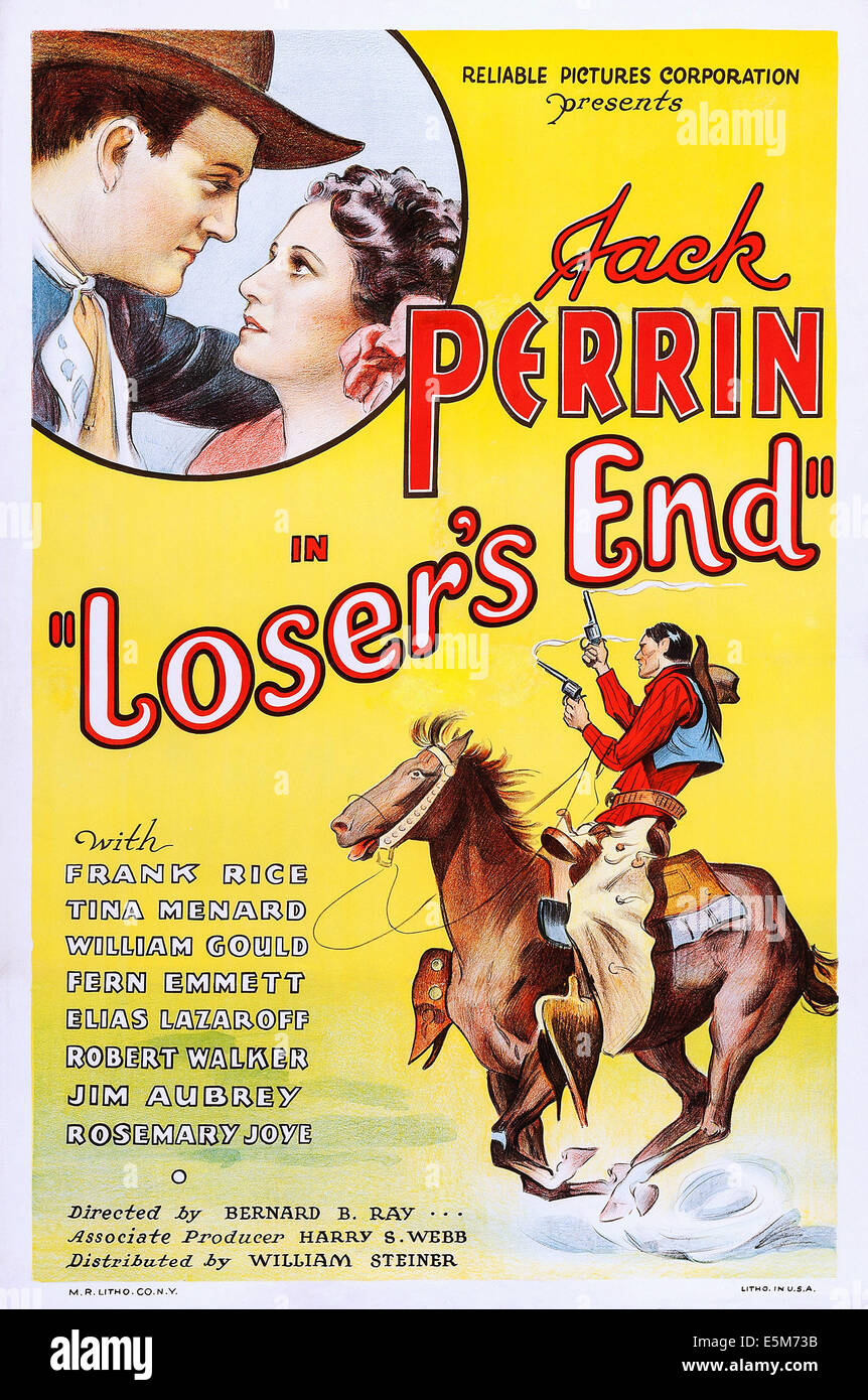 Jack Perrin Poster ROMANCE OF THE WEST, US Lobbycard, From Left: Tom