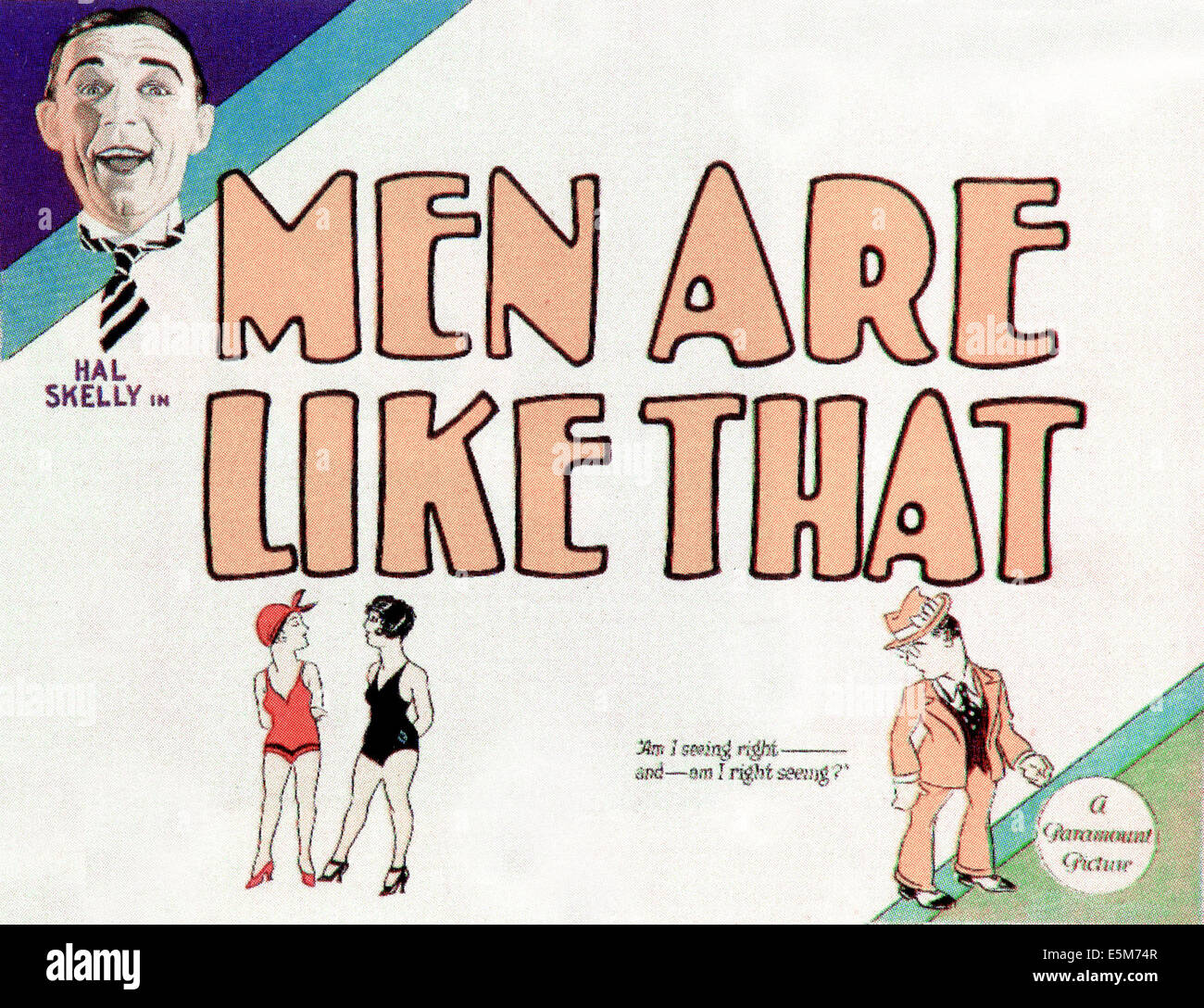 MEN ARE LIKE THAT, Hal Skelly (top left), 1930 Stock Photo - Alamy