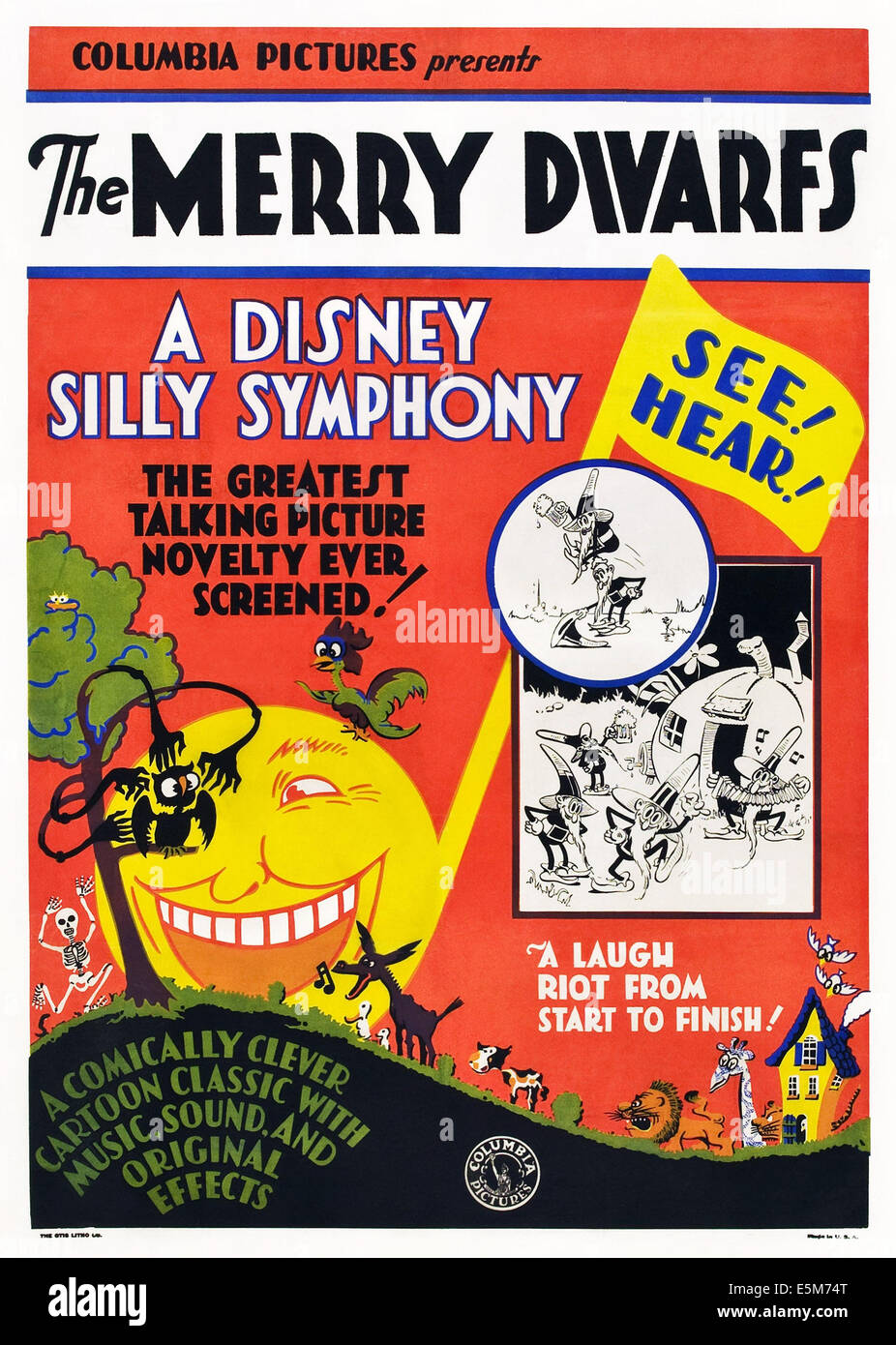 Disney cartoon poster hi-res stock photography and images - Alamy