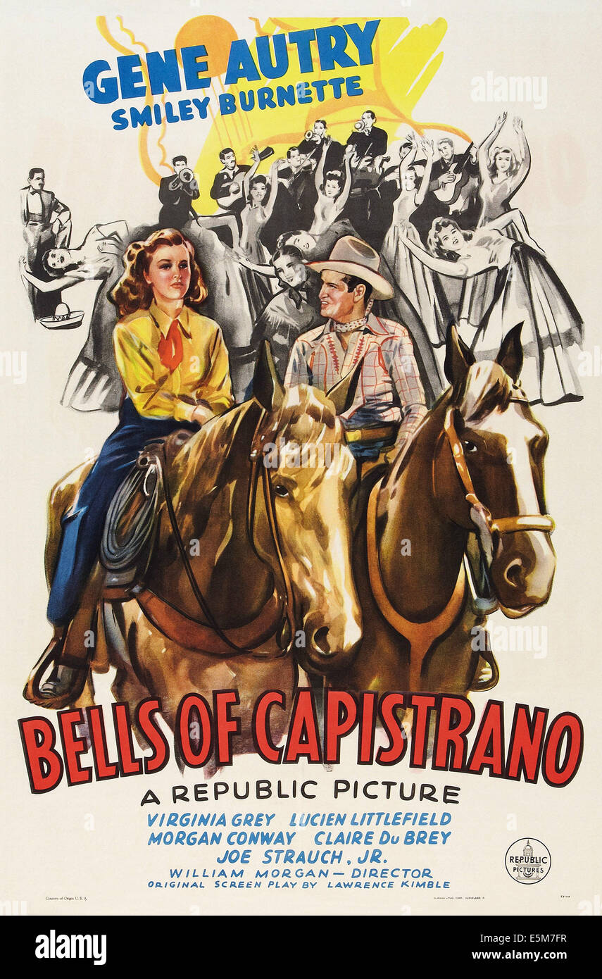 Gene autry poster hi-res stock photography and images - Alamy