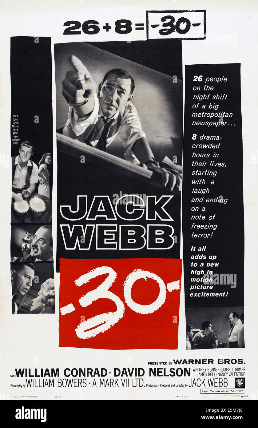 Jack webb hi-res stock photography and images - Alamy