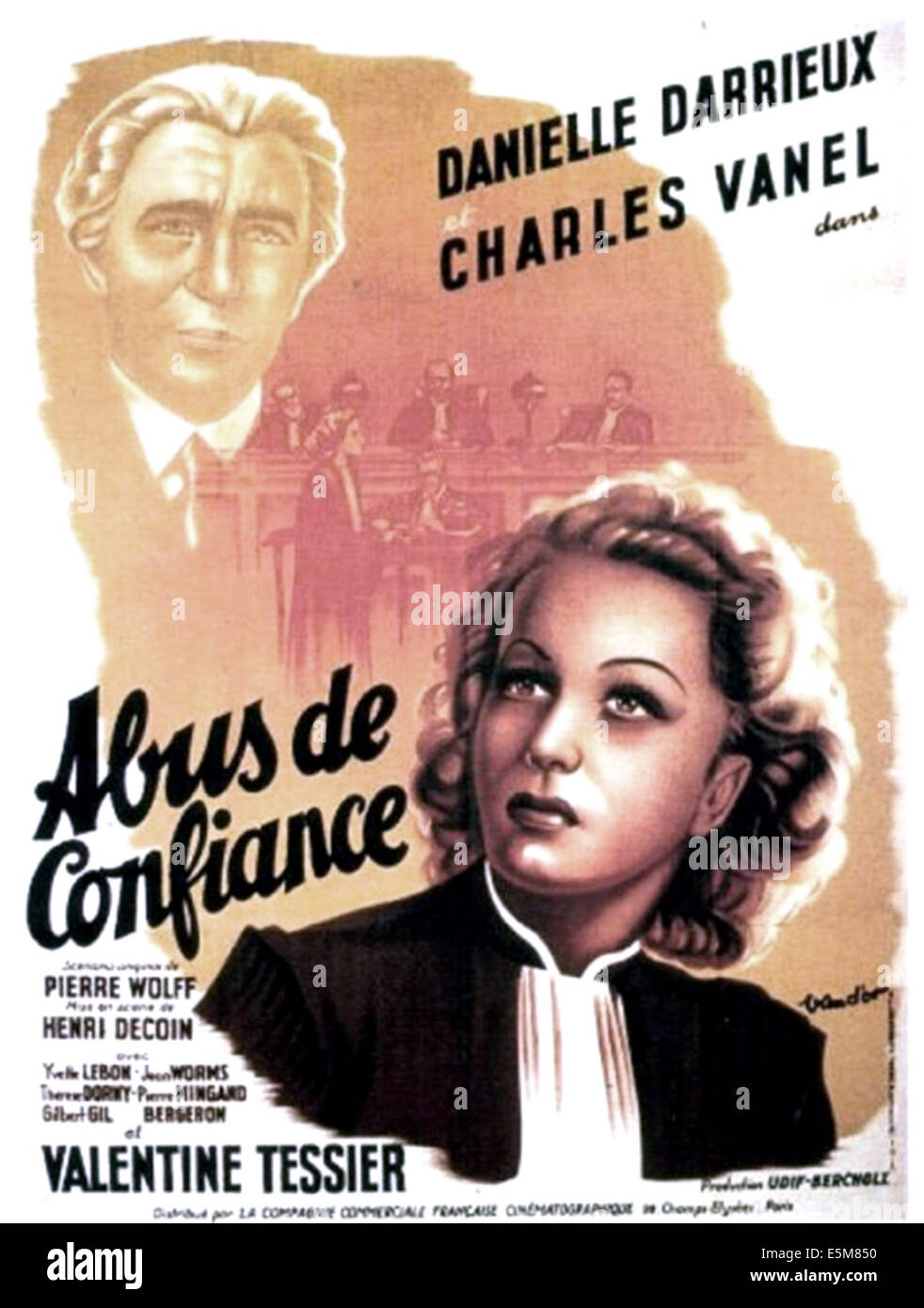 Abus de confiance 1937 hi-res stock photography and images - Alamy