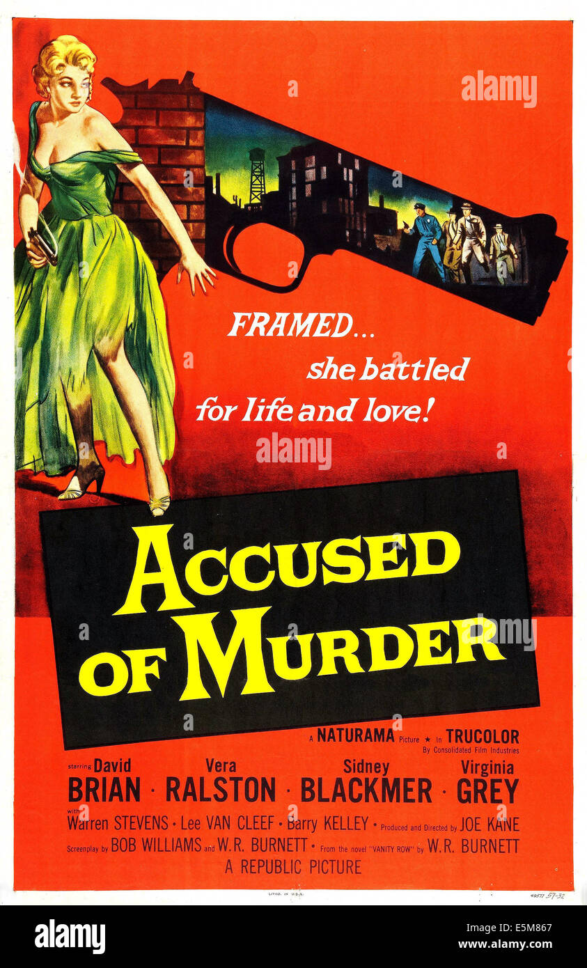 Accused murder us poster vera hi-res stock photography and images - Alamy Accused murder us poster vera hi-res stock photography and images - Alamy