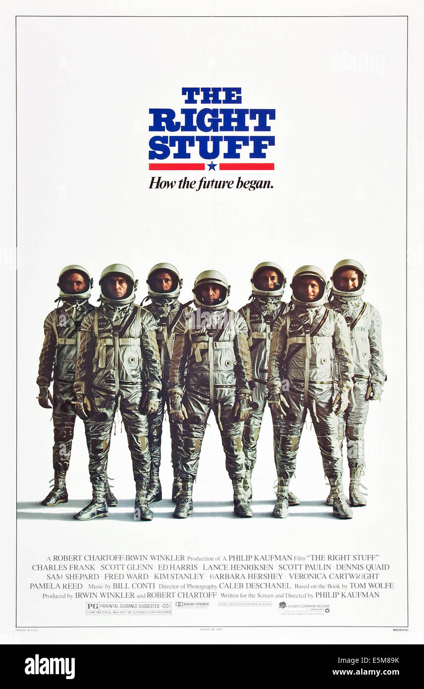 The right stuff 1983 fred ward Cut Out Stock Images & Pictures - Alamy