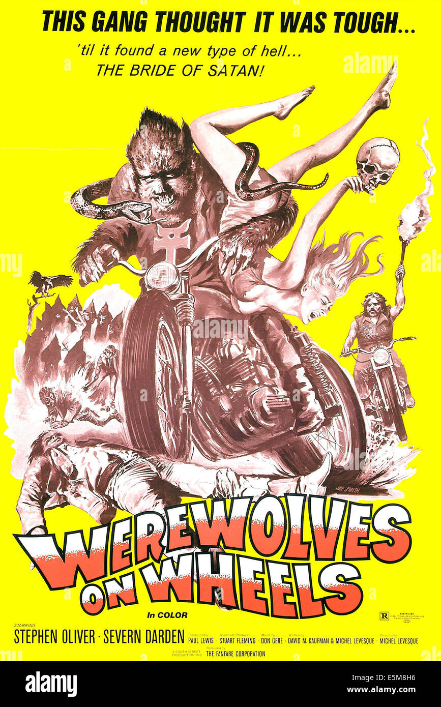 Werewolf movie poster hi-res stock photography and images - Alamy
