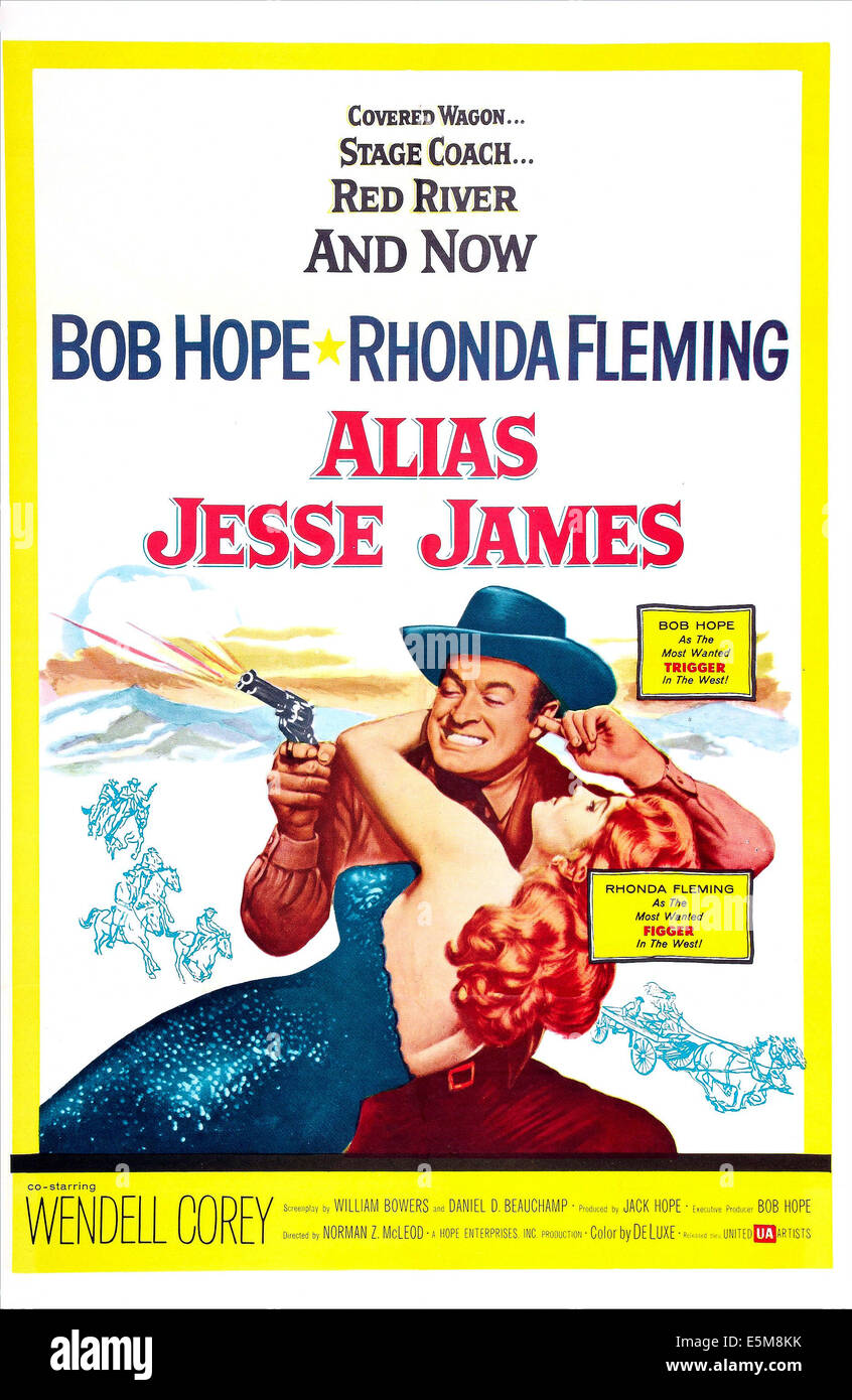 Jesse james poster hi-res stock photography and images - Alamy