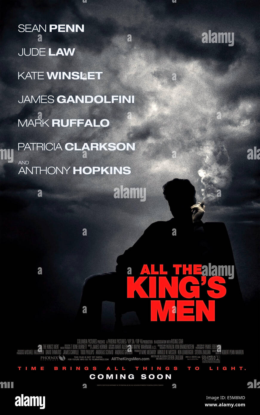 ALL THE KING'S MEN, 2006, (c) Columbia/courtesy Everett Collection ...
