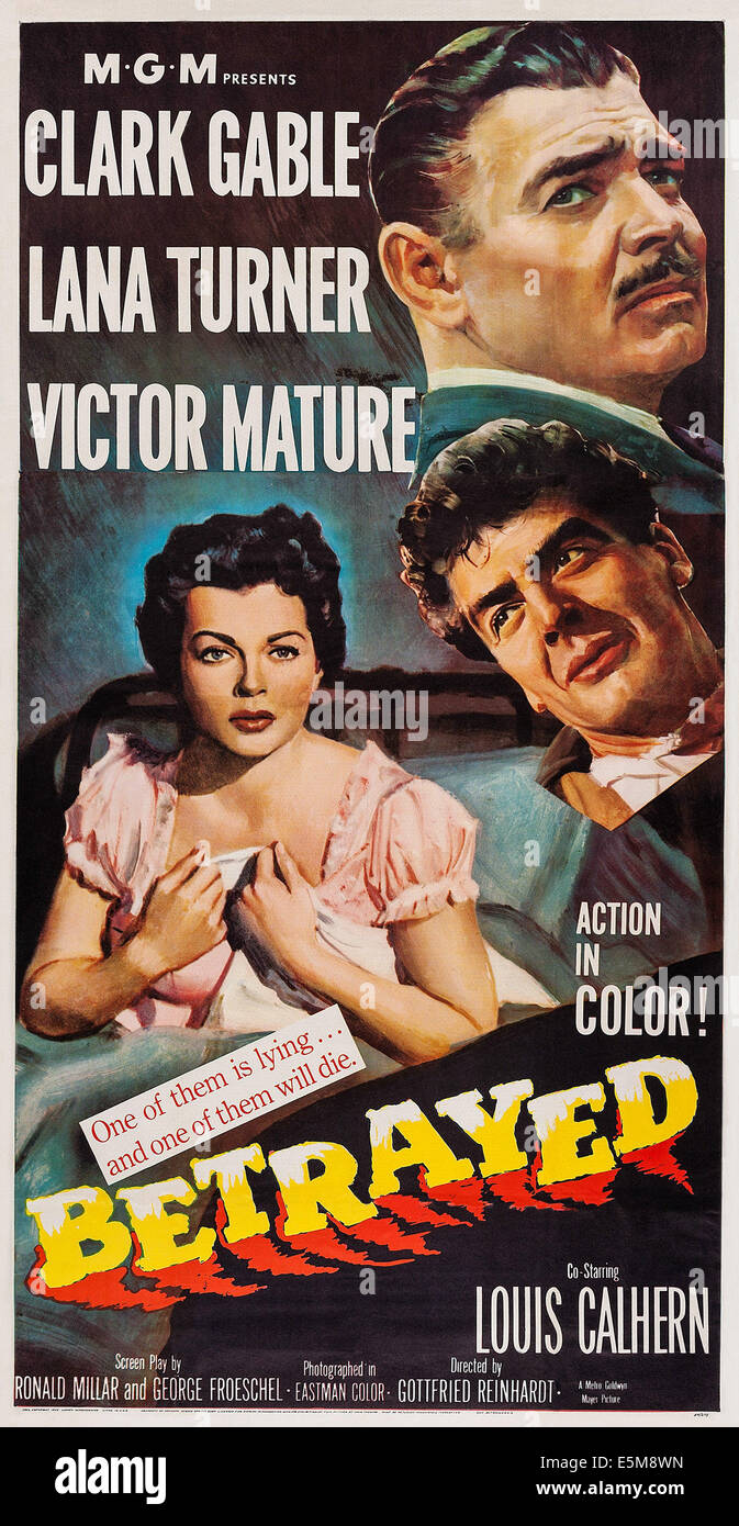 Clark gable and lana turner hi-res stock photography and images - Alamy